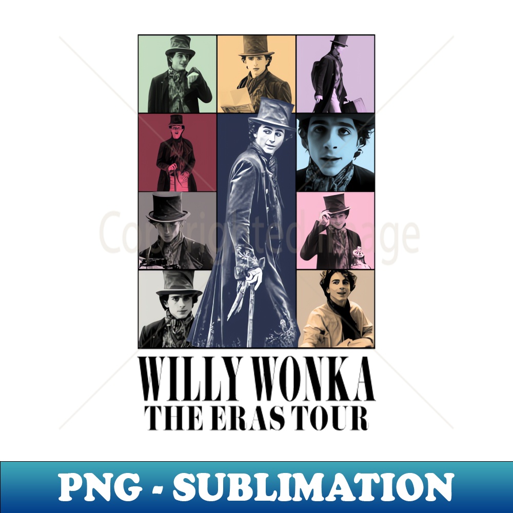 Willy Wonka The Eras Tour - Signature Sublimation PNG File - | Inspire ...