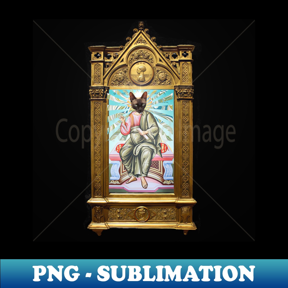 Cat God or delusions of grandeur collage A cats self-portrai | Inspire ...