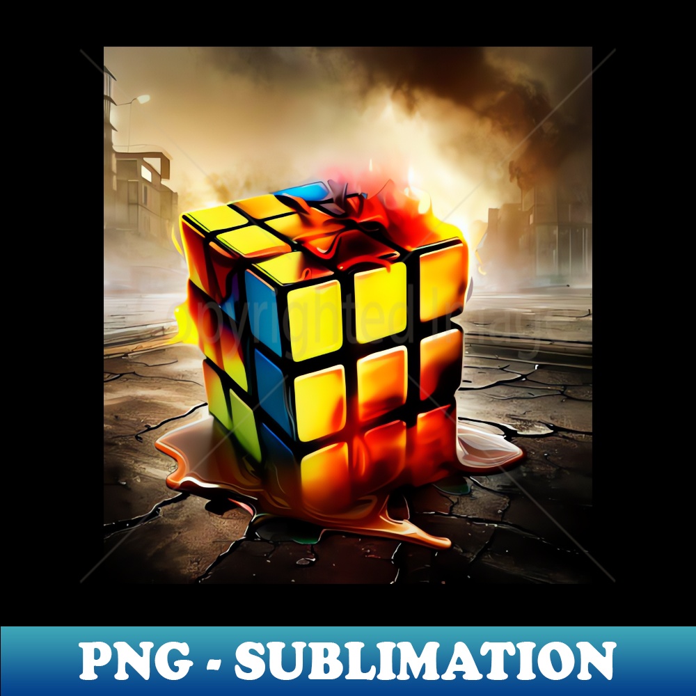 rubik cube - Signature Sublimation PNG File - Perfect for Su | Inspire ...
