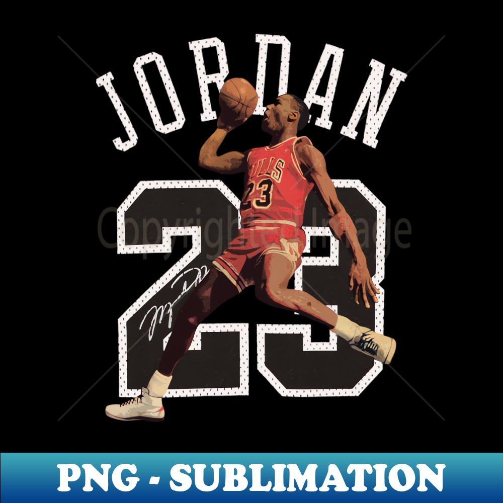 MJ 23 Bulls Jersey - PNG Transparent Sublimation File - Perf | Inspire ...