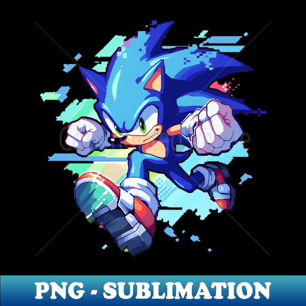 sonic - PNG Transparent Sublimation File - Bring Your Design | Inspire ...