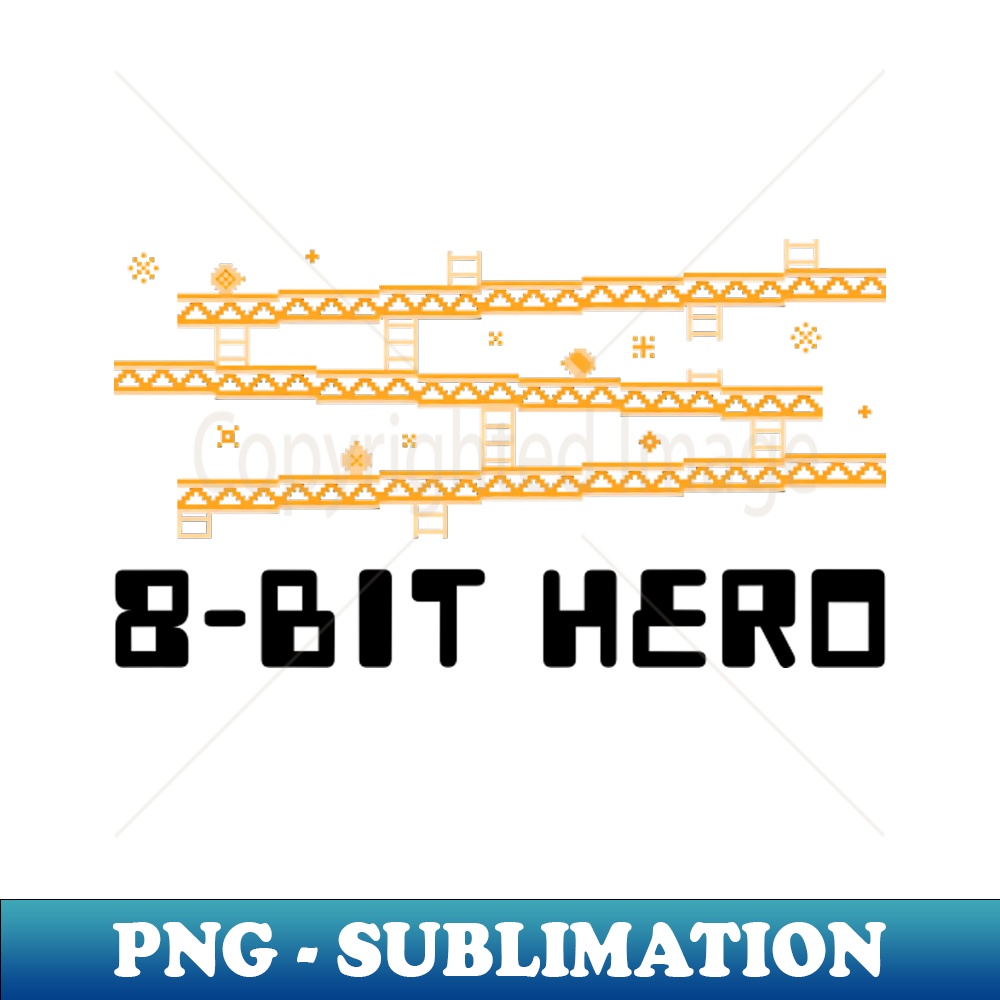 8-bit hero gaming - Exclusive Sublimation Digital File - Tra | Inspire ...