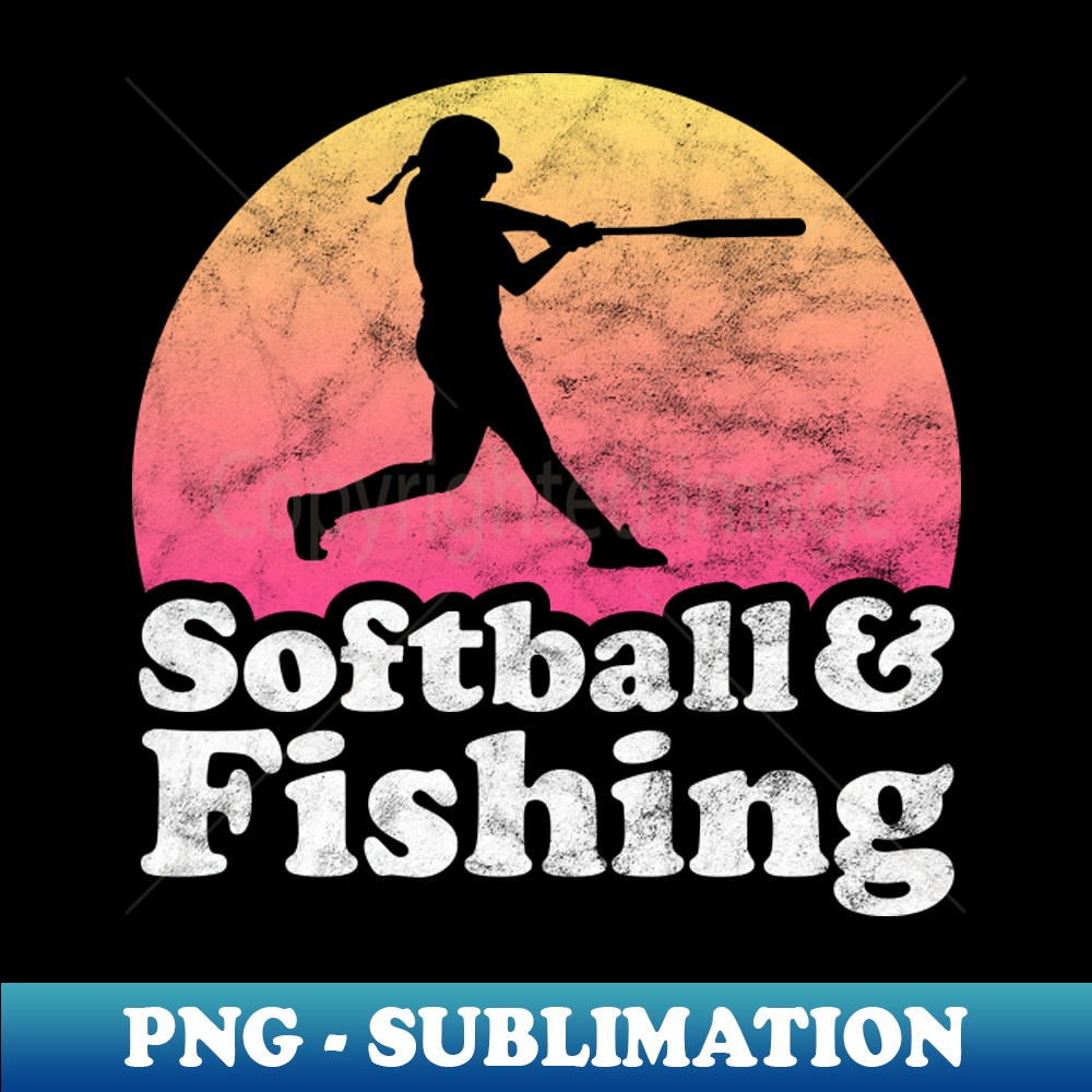 Softball and Fishing Gift for Softball Players Fans and Coac | Inspire ...