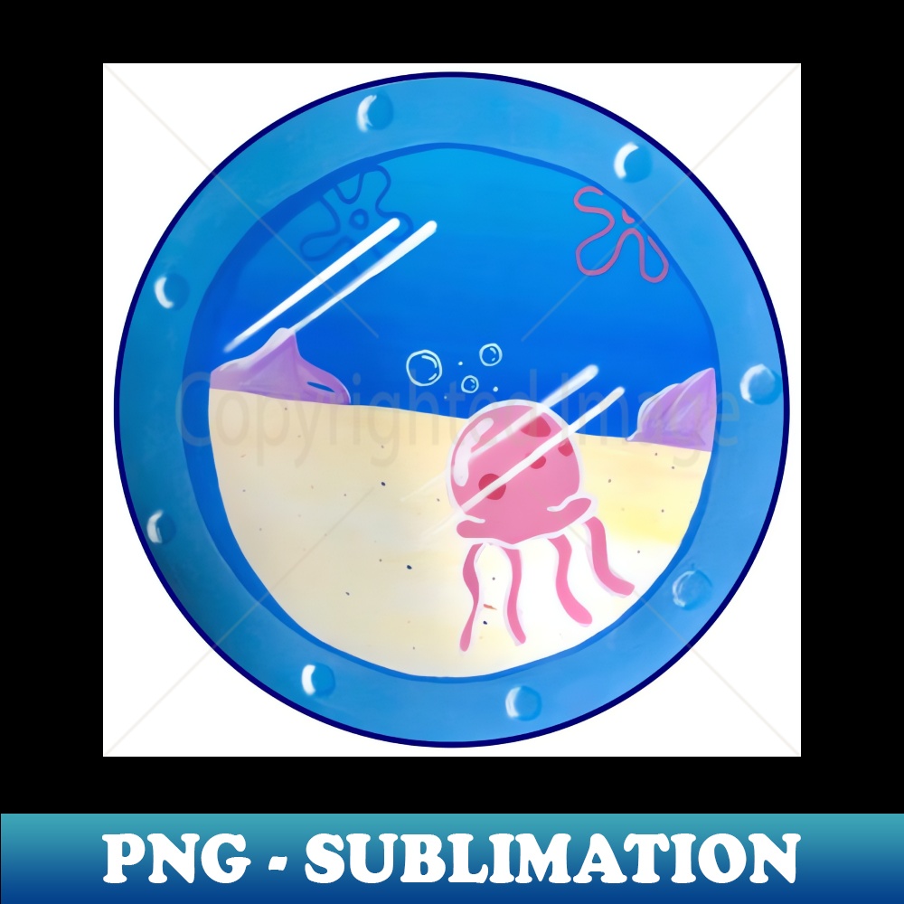Spongebob window - PNG Transparent Sublimation File - Bold & - Inspire ...