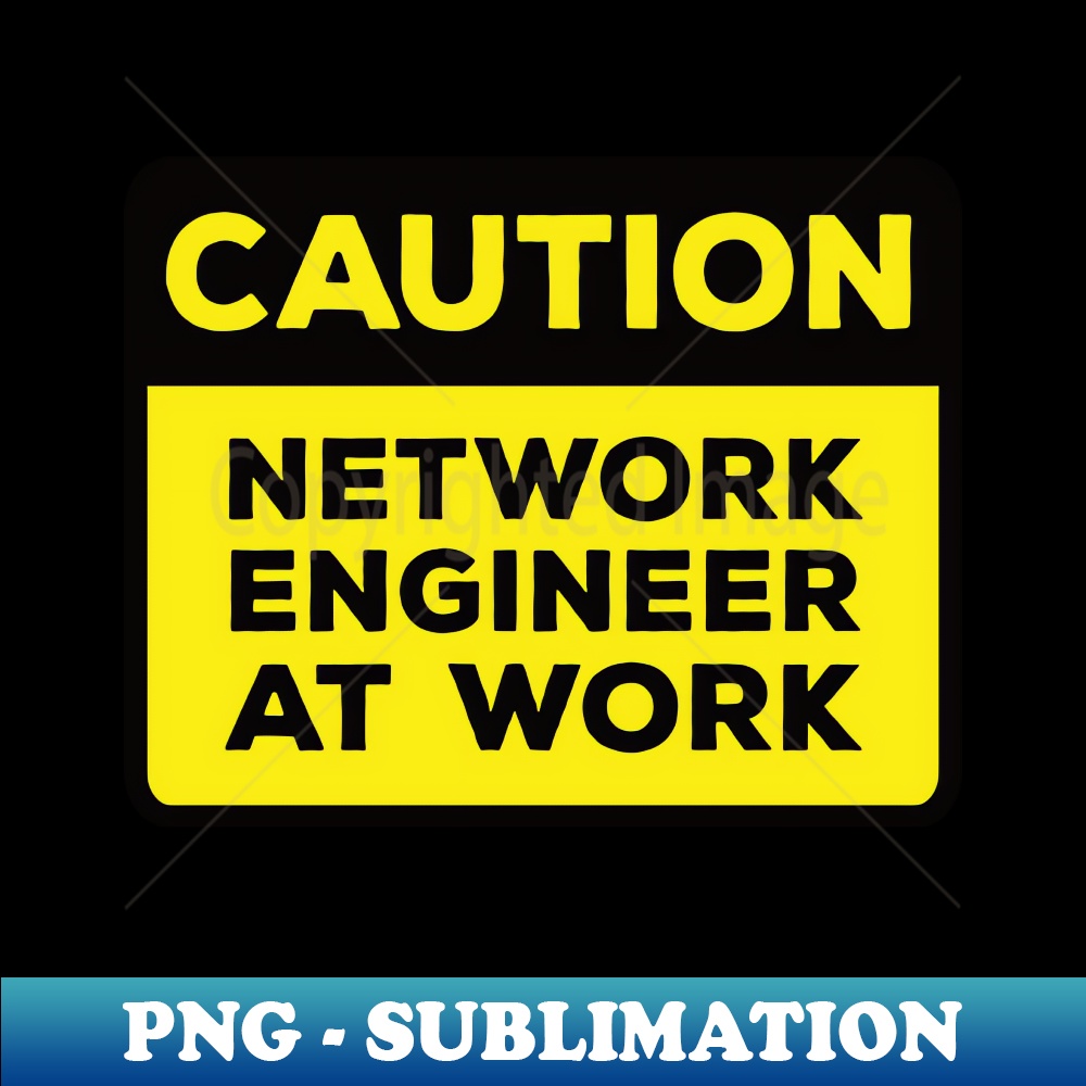 Funny Yellow Road Sign - Caution Network Engineer at Work - | Inspire ...