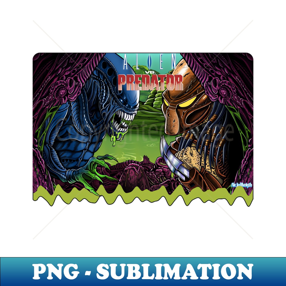 Alien Vs Predator poster - Instant Sublimation Digital Downl | Inspire ...