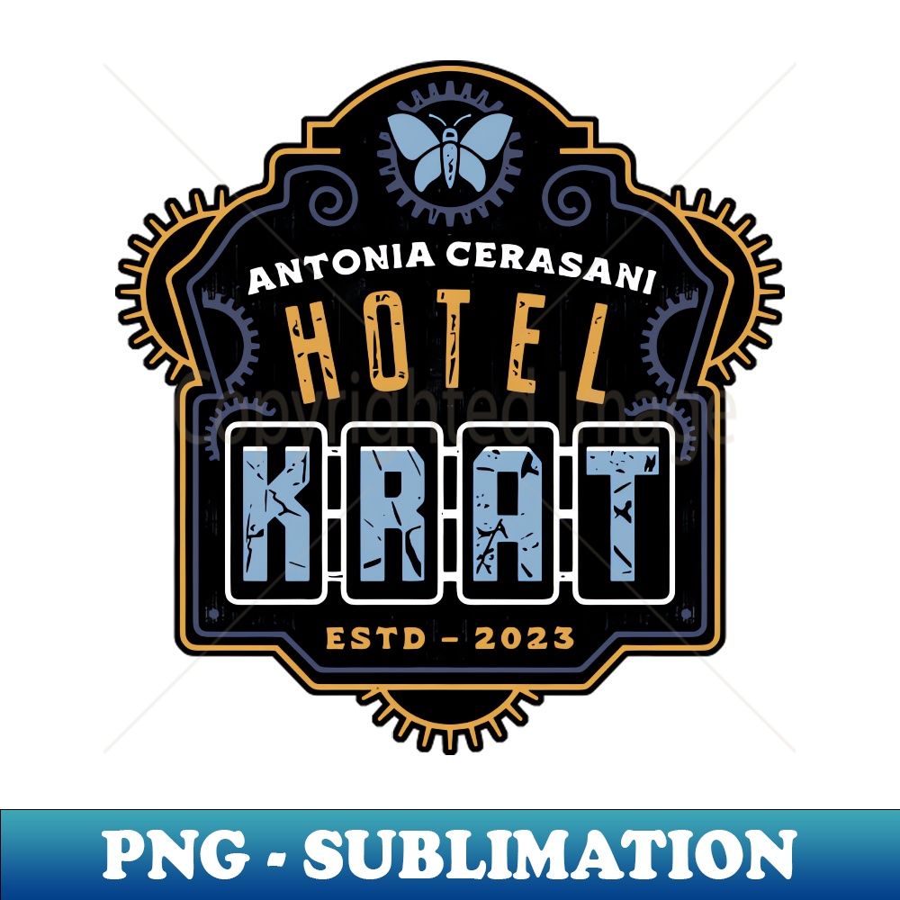 Krat City Hotel - Signature Sublimation PNG File - Vibrant a | Inspire ...