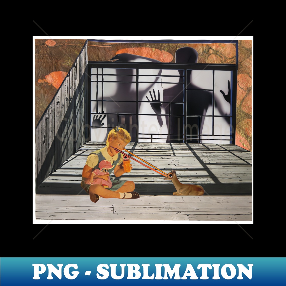 Shadow People Young Girl and Creepy Bambi - Exclusive Sublim | Inspire ...