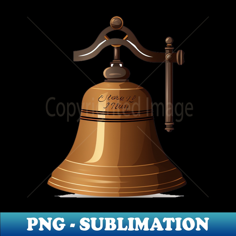 Brown Bell - PNG Transparent Sublimation File - Instantly Tr | Inspire ...