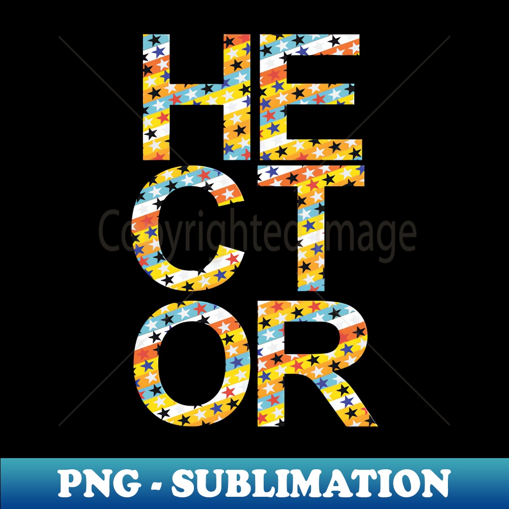 Hector name typography - Unique Sublimation PNG Download - C | Inspire ...