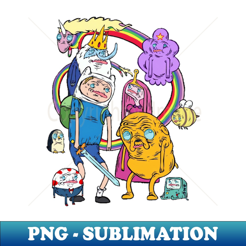 bmo adventure time bang 12 - Vintage Sublimation PNG Downloa | Inspire ...