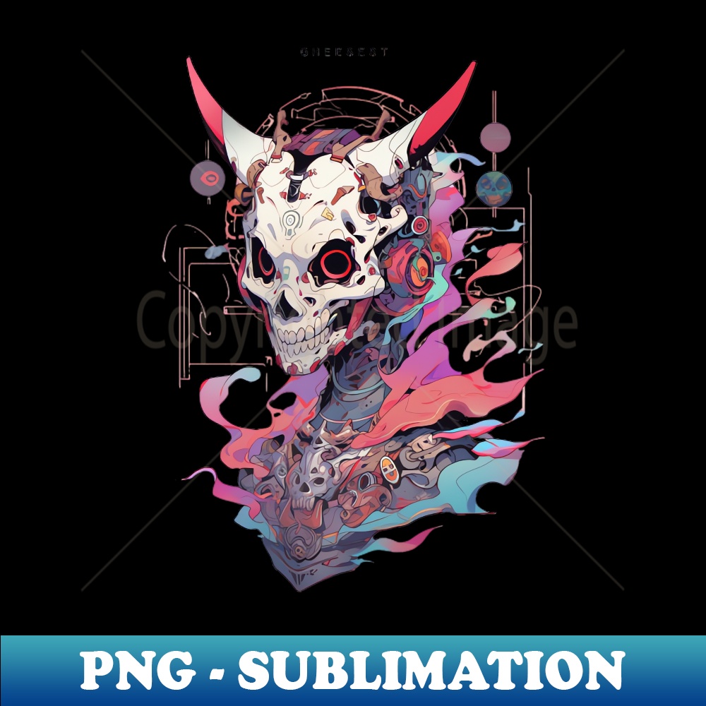 Anime Cyber demon - Exclusive Sublimation Digital File - Fas | Inspire ...