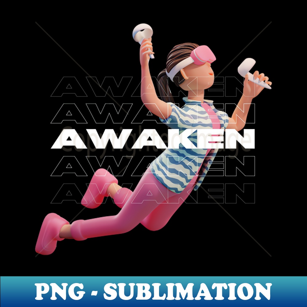 Awaken - PNG Transparent Digital Download File for Sublimati | Inspire ...