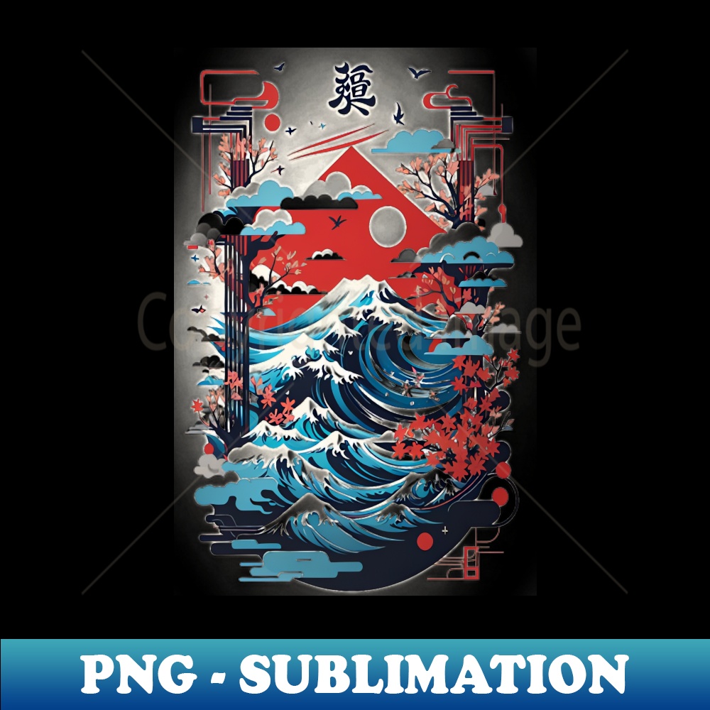 Art of Japanese - Decorative Sublimation PNG File - Perfect | Inspire ...