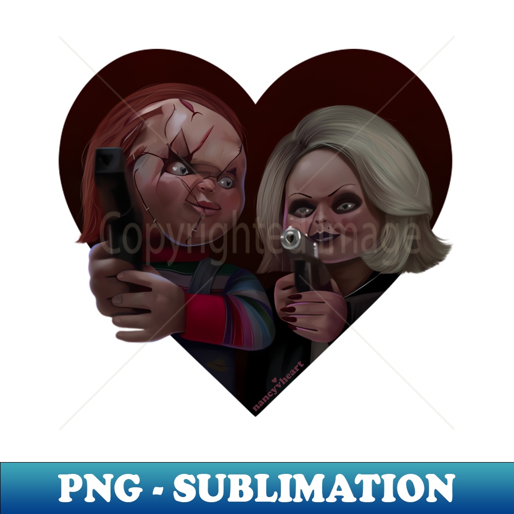 Bride of Chucky - Digital Sublimation Download File - Bold & | Inspire ...