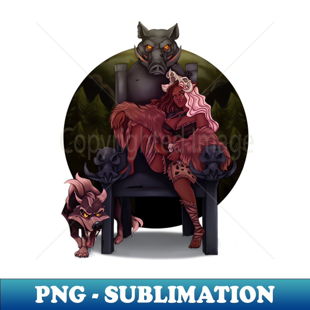 Female orc ogre pigboar female queen ruler hyena animal - Ar | Inspire ...