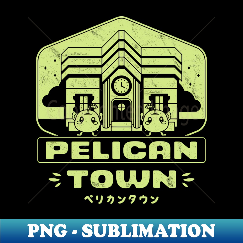 Pelican Town Emblem - Exclusive Sublimation Digital File - V | Inspire ...