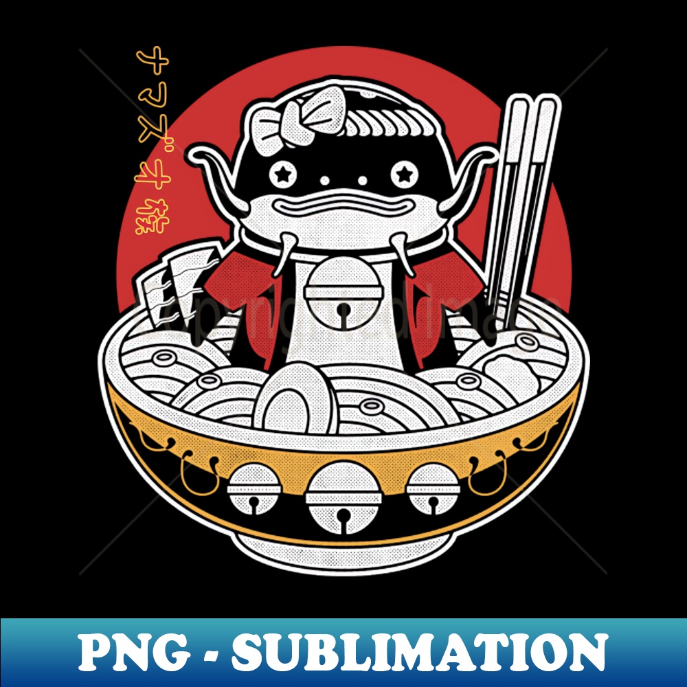 Aesthetic Namazu Ramen - High-Resolution PNG Sublimation Fil | Inspire ...