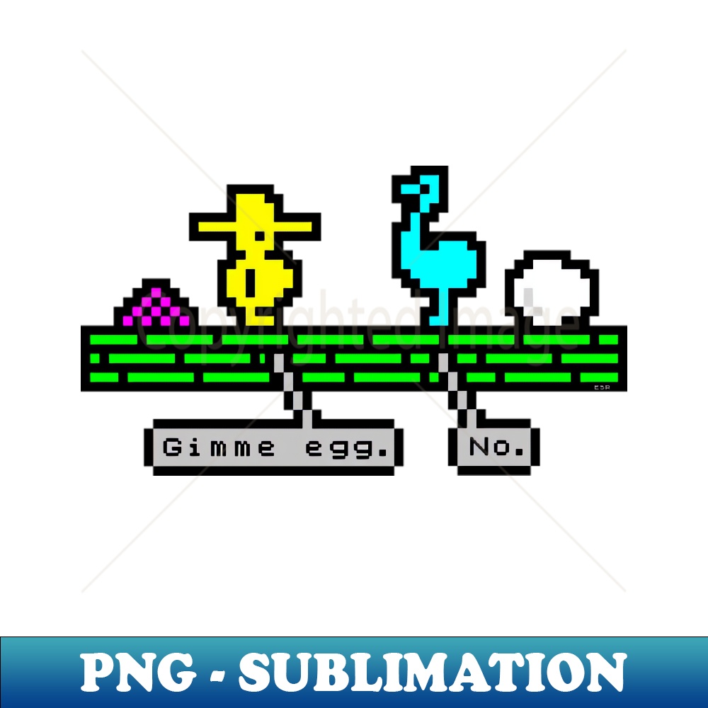Chuckie Egg - ZX Spectrum 8-Bit Legend - Vintage Sublimation | Inspire ...
