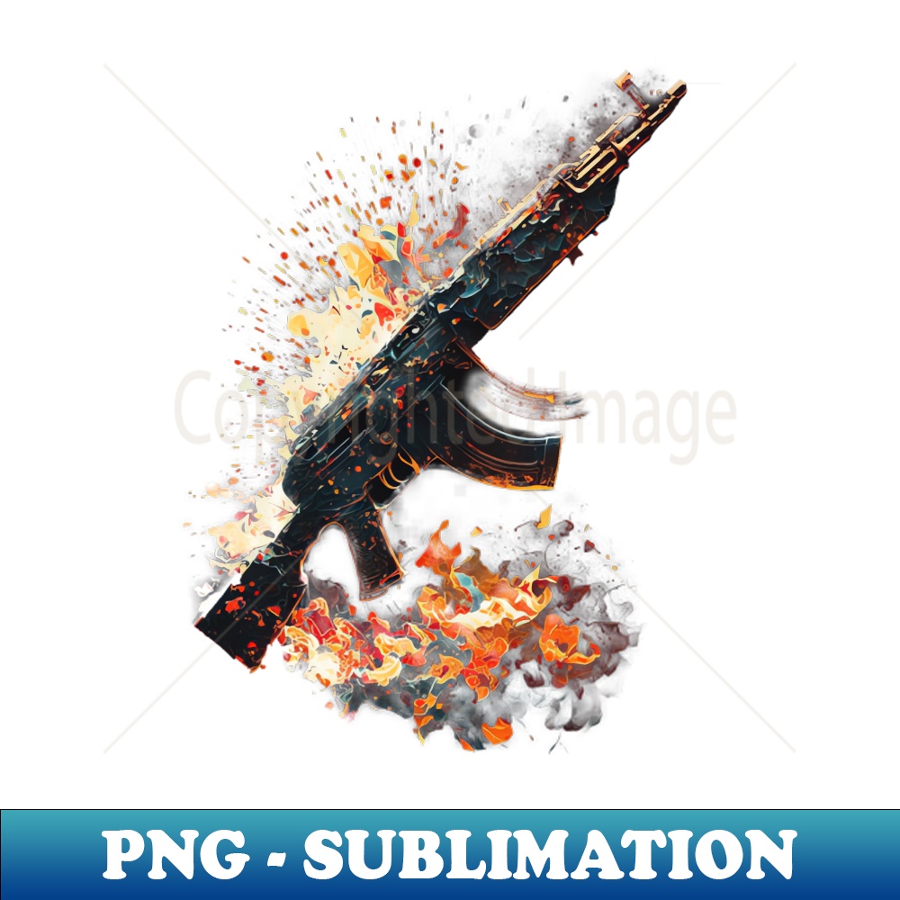Firepower Fashion The Bold and Colorful AK-47 Design 11 - PN | Inspire ...