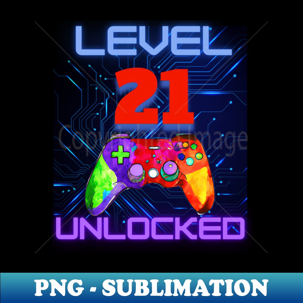 Level Unlocked Ultimate Gamer Graphic 3 - PNG Transparent Su | Inspire ...