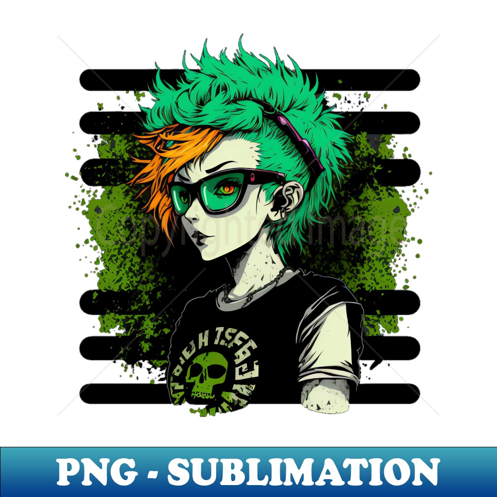 Industrial Punk Emo Nu Goth Girl Biohazard - Creative Sublim | Inspire ...