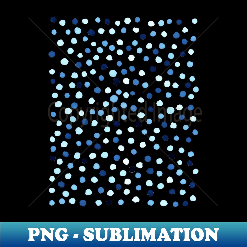 New confetti dots in blue - Sublimation-Ready PNG File - Bri | Inspire ...