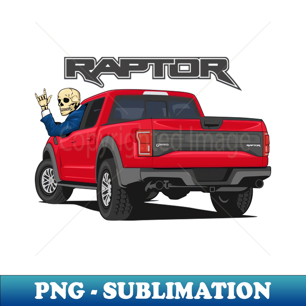 Truck ranger raptor f150 4x4 hand skull metal red - Digital | Inspire ...