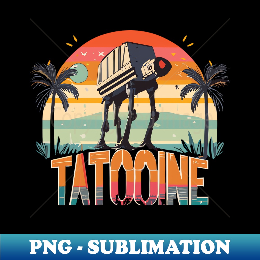 Visit Tatooine Star Wars Design - Signature Sublimation PNG | Inspire ...