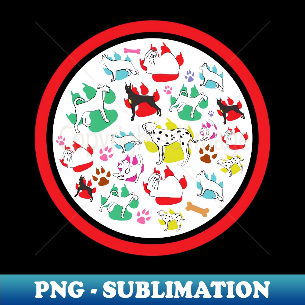 Cool Dogs Sign - Sublimation-Ready PNG File - Unleash Your C | Inspire ...