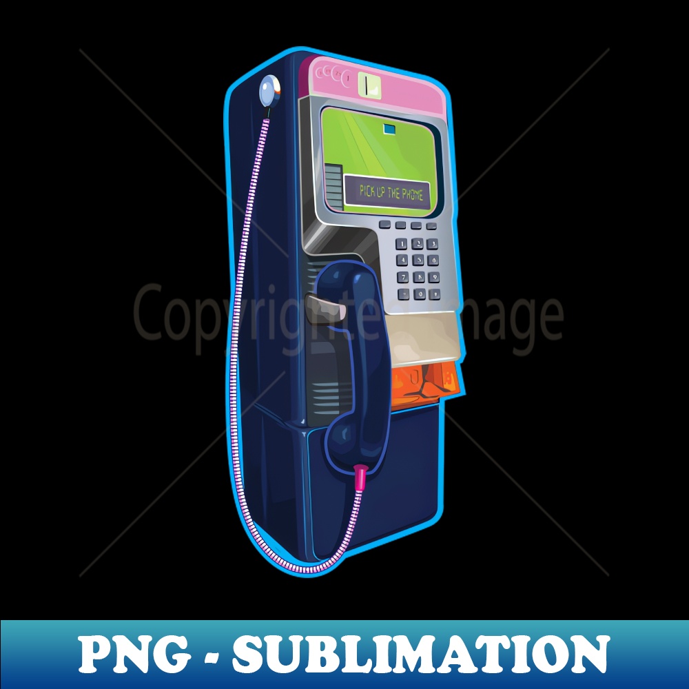 Payphone - Pick Up The Phone - PNG Transparent Digital Downl | Inspire ...