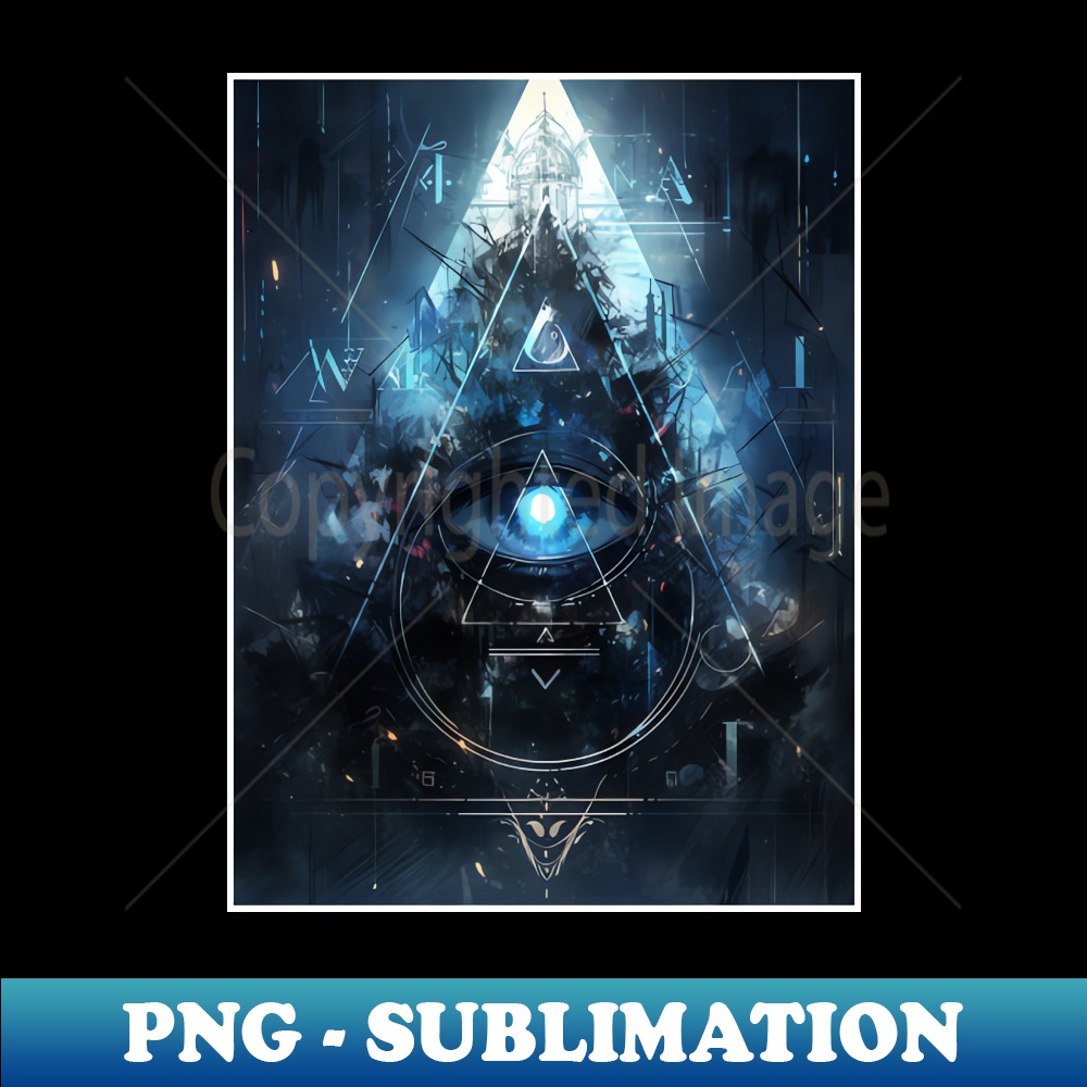 Dark Eye - PNG Transparent Digital Download File for Sublima - Inspire ...