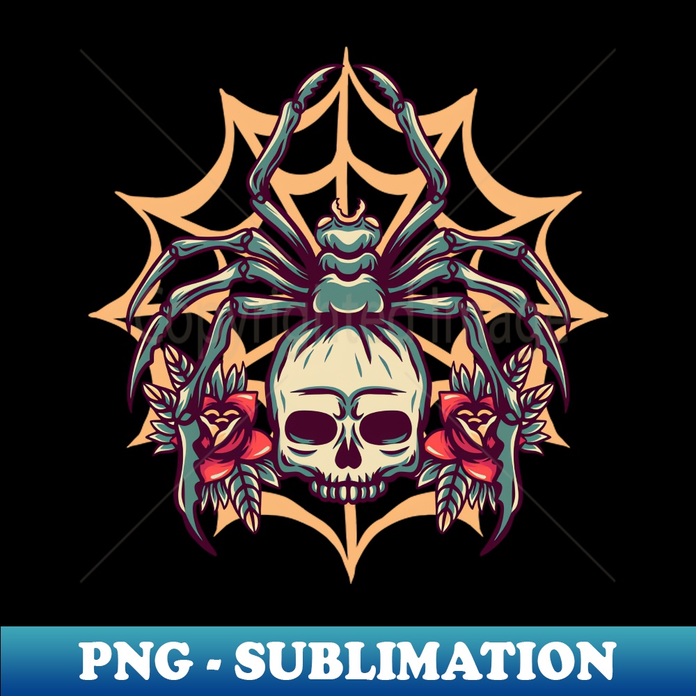 Weave a Web of Death - PNG Transparent Sublimation Design - | Inspire ...