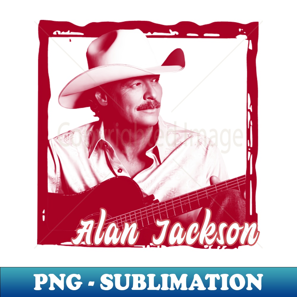 ALAN JACKSON WITH COWBOY HAT - PNG Transparent Sublimation F | Inspire ...