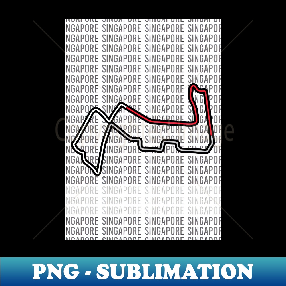 Singapore - F1 Track - PNG Sublimation Digital Download - Ad | Inspire ...