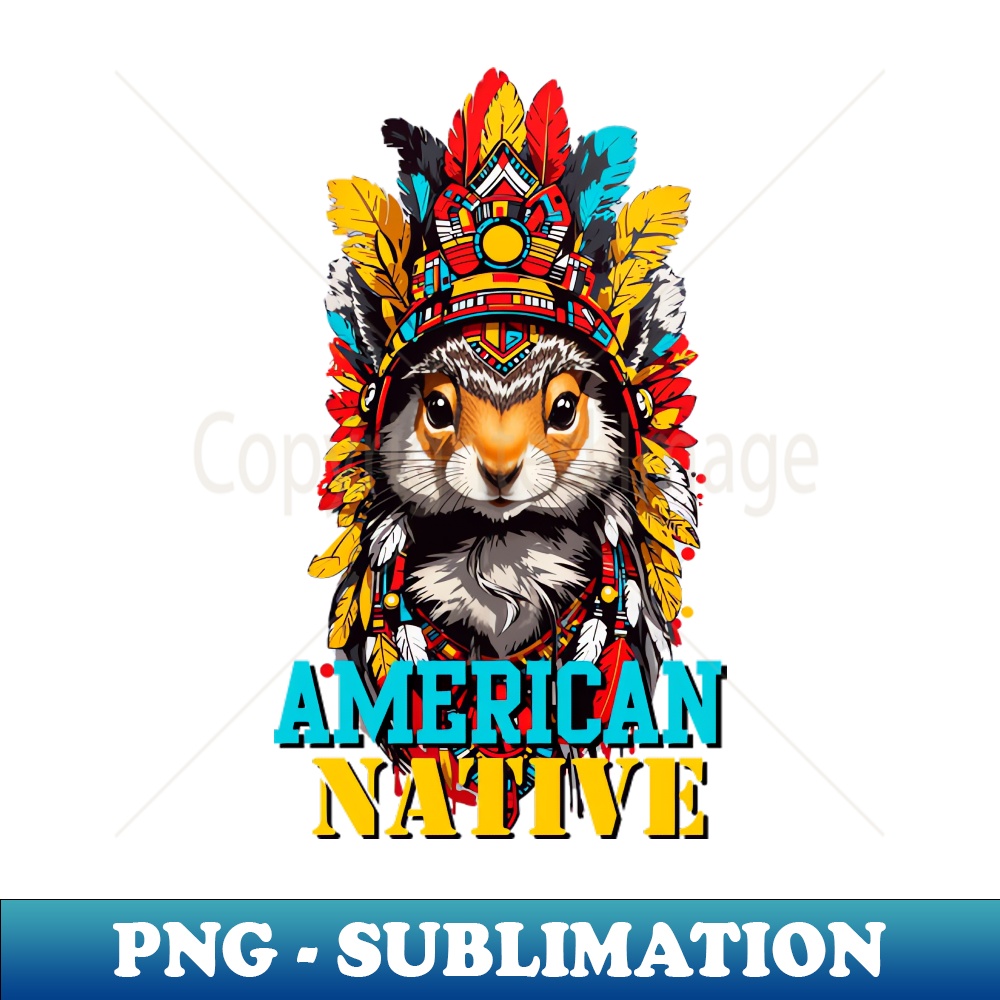 Squirrel Native American Spirit - Professional Sublimation D | Inspire ...