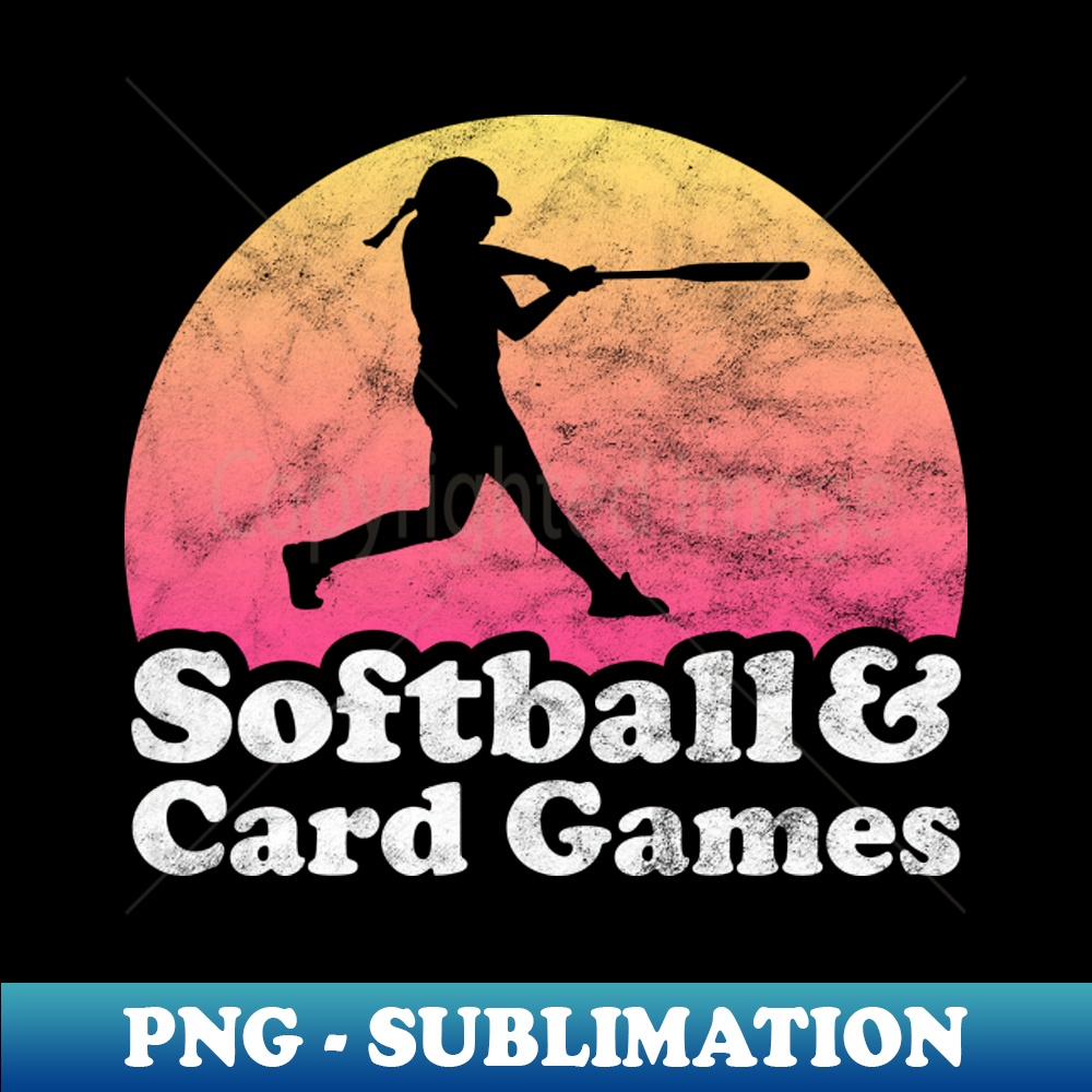Softball and Card Games Gift for Softball Players Fans and C | Inspire ...