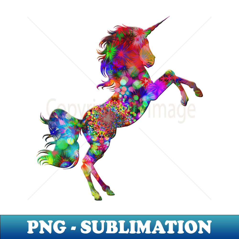 unicorn colorful - Professional Sublimation Digital Download | Inspire ...