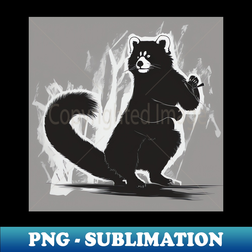 Red Pandas Shadow Silhouette Anime Style Collection No 87 - | Inspire ...