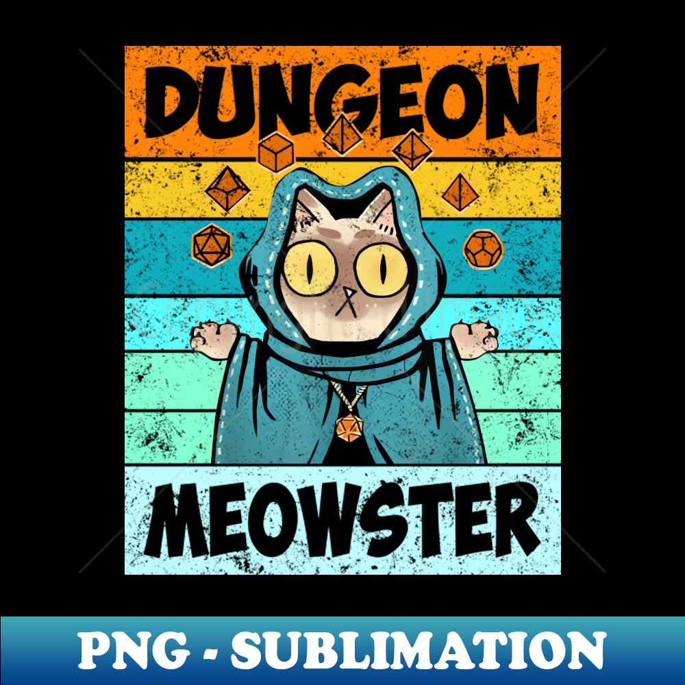 Dungeon Meowster Dragons and Cats Gifts for Men Women Kids - | Inspire ...