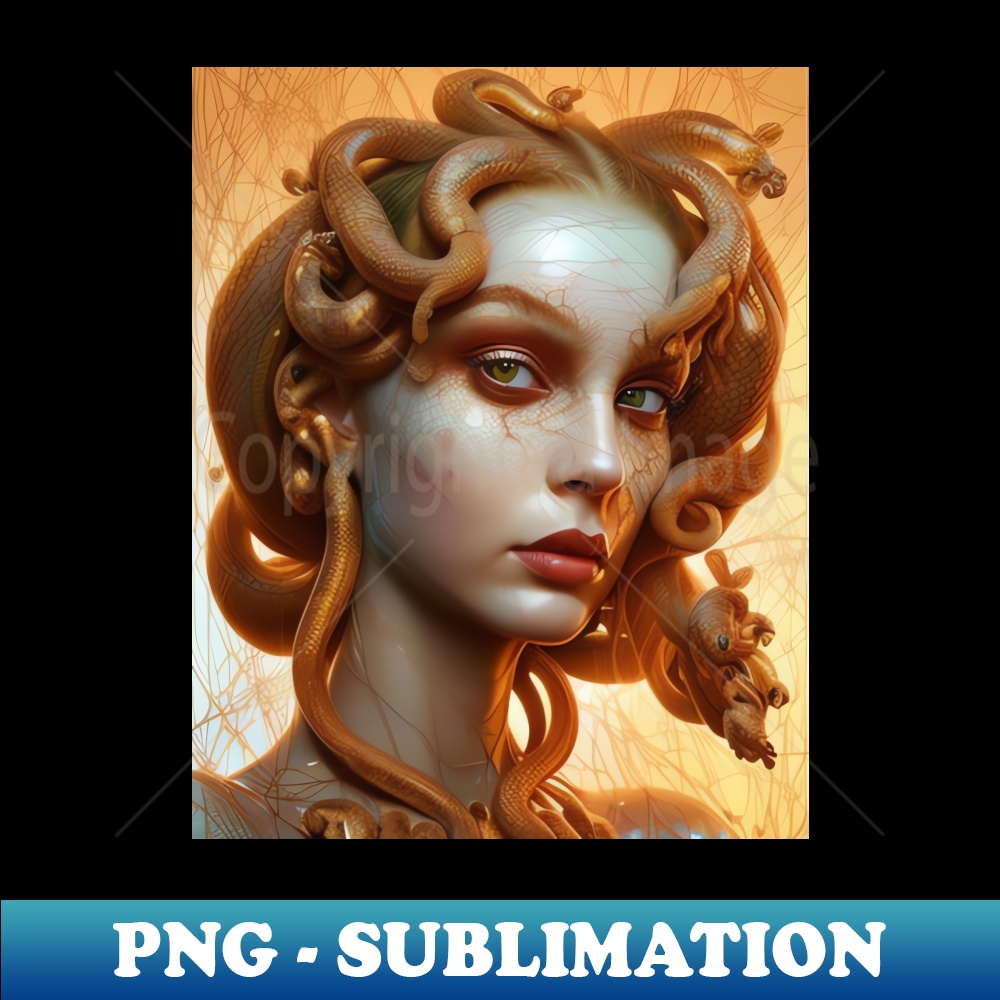 Snakes goddess - Exclusive Sublimation Digital File - Boost | Inspire Uplift