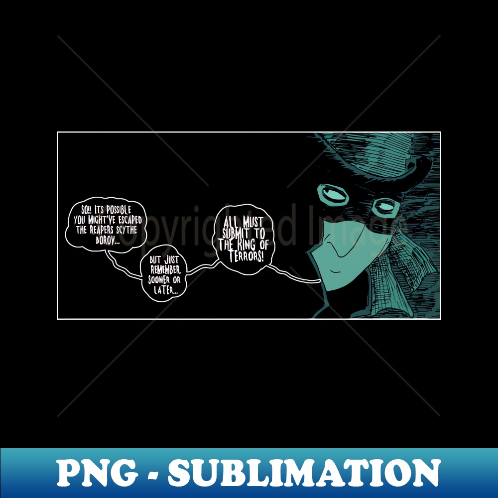 Black Dandy The King of Terrors - PNG Transparent Sublimati | Inspire ...
