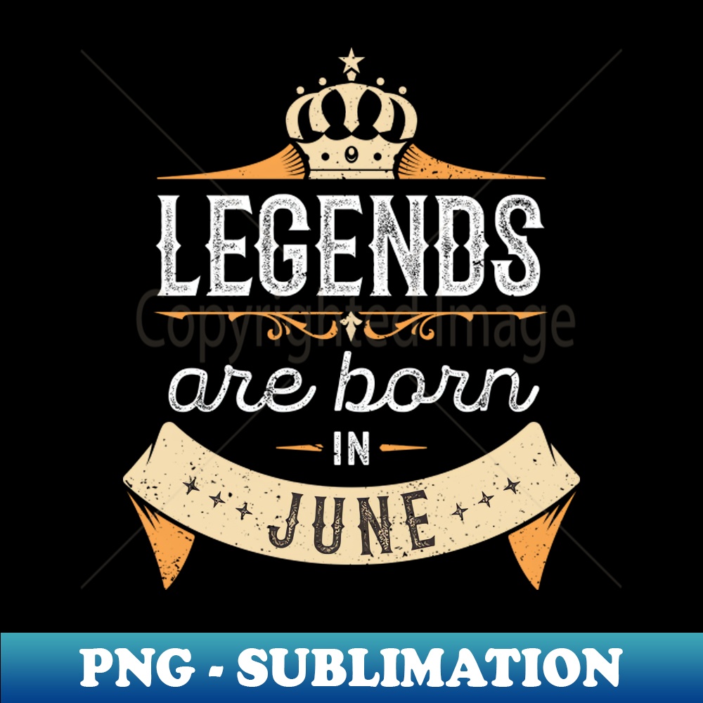 Vintage Legends Are Born In June Men Boys Gift Idea for Birt | Inspire ...