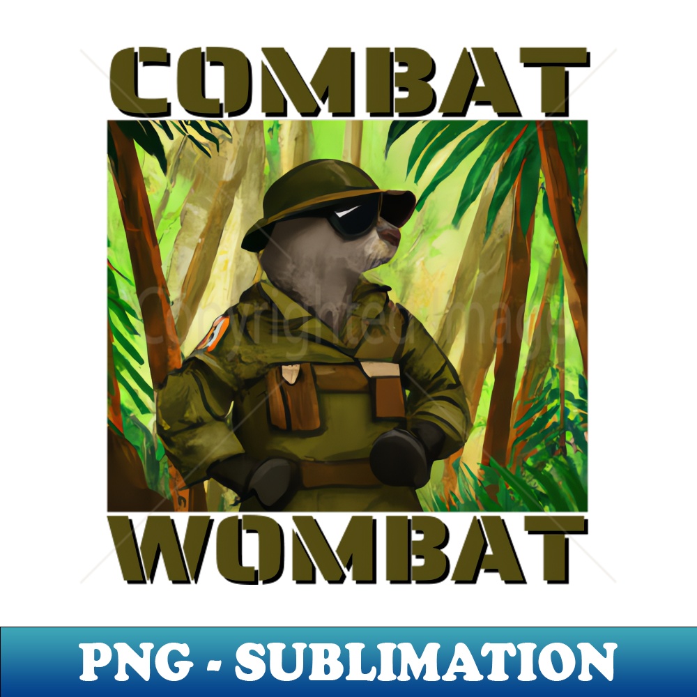 Combat Wombat - High-Quality PNG Sublimation Download - Perf - Inspire ...