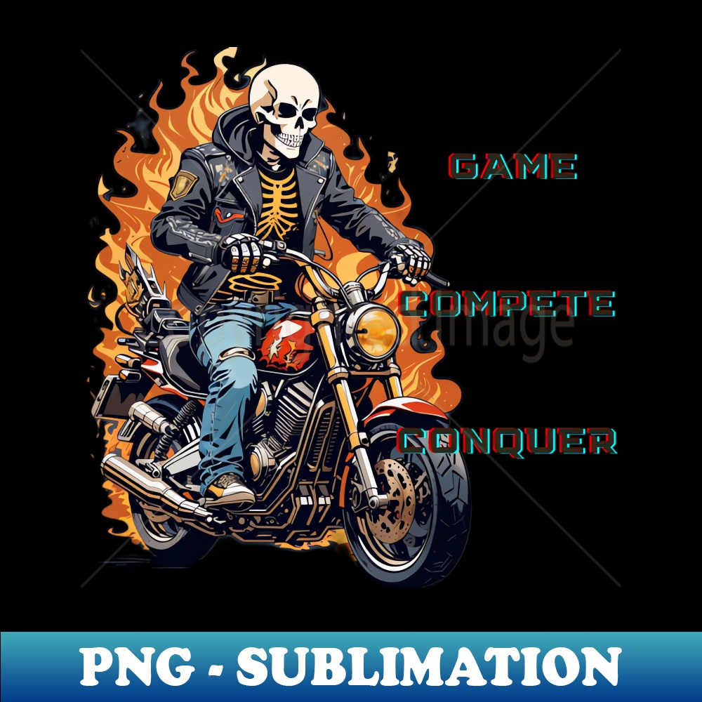 GAME COMPETE CONQUER ART - PNG Transparent Digital Download | Inspire ...