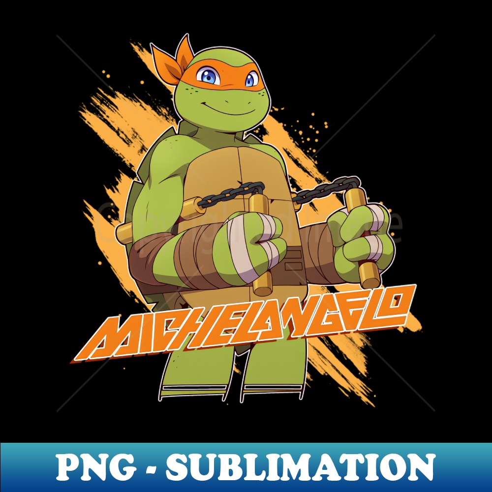 Michelangelo -- The Wild One - High-Quality PNG Sublimation - Inspire ...