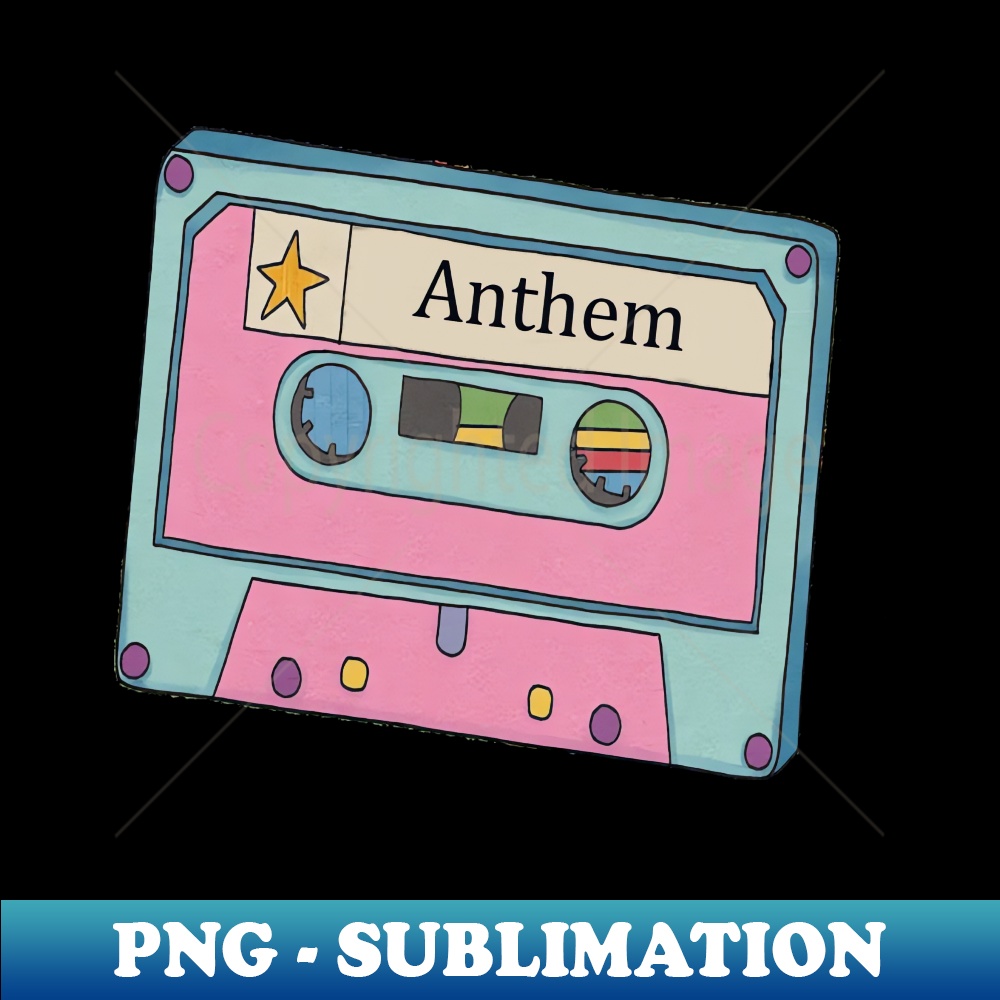 Vintage Cassette Tape Anthem - Digital Sublimation Download | Inspire ...