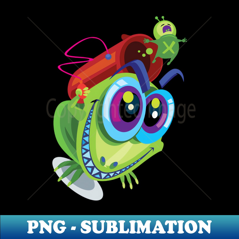Alien Blaster - PNG Transparent Sublimation File - Stunning | Inspire ...