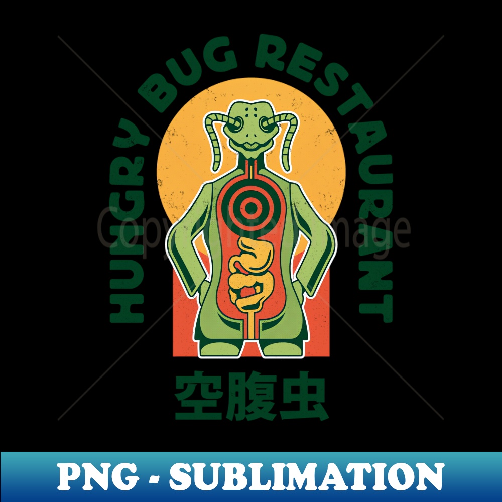 Hungry Bug Emblem - Special Edition Sublimation PNG File - R | Inspire ...
