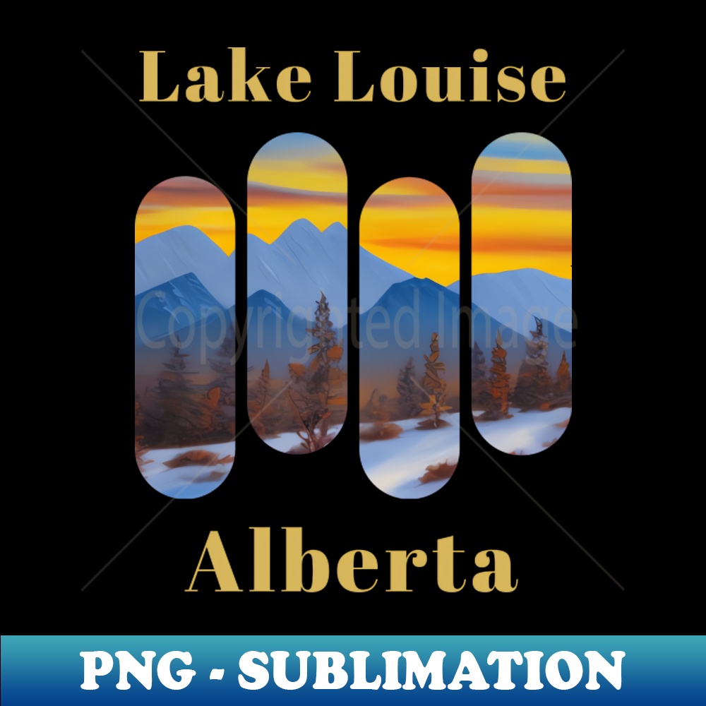 Lake Louise ski - Alberta - Aesthetic Sublimation Digital Fi | Inspire ...